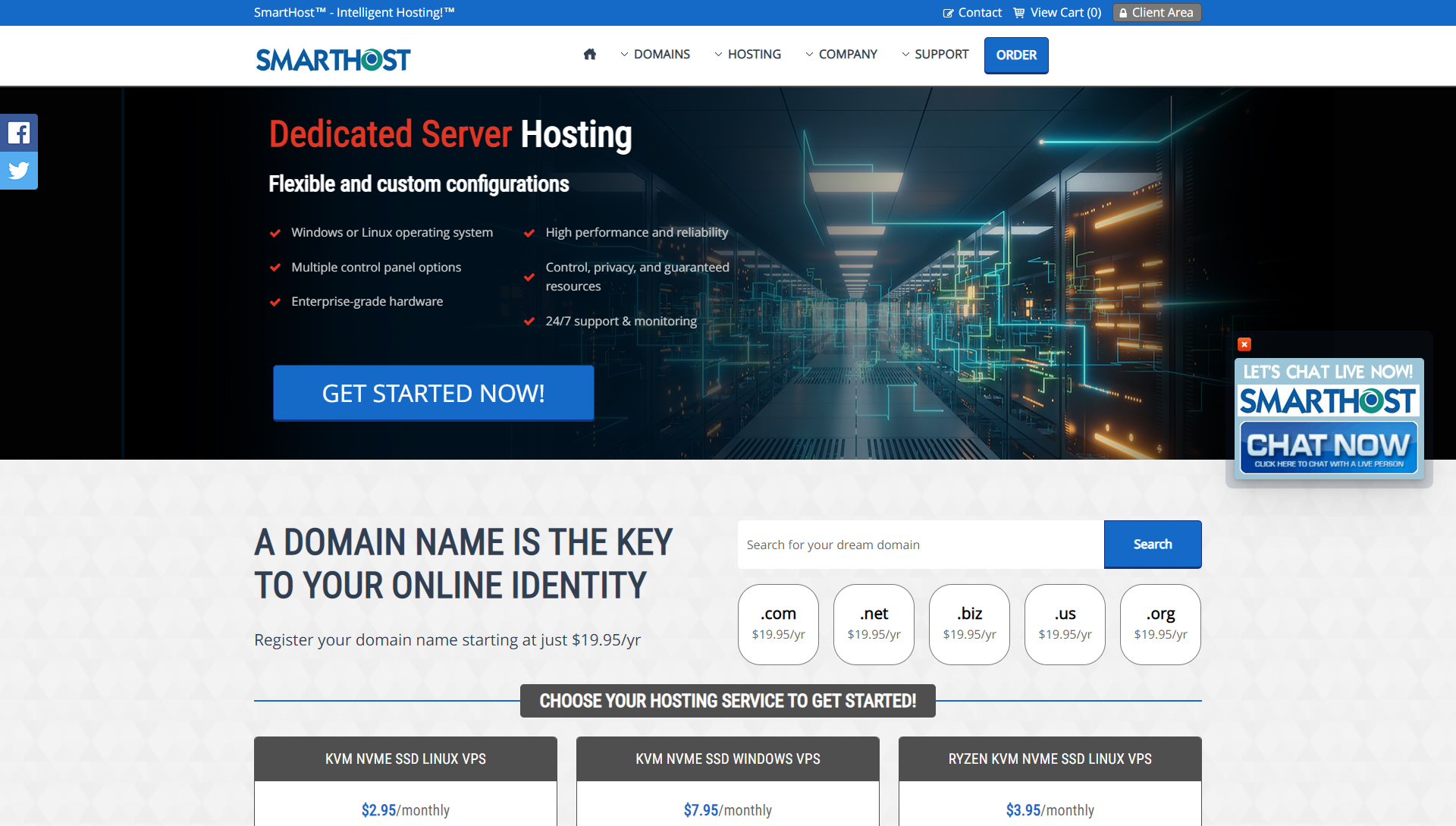SmartHost LLC – 一家成立于1998年的美国主机商 | MJJ导盲犬